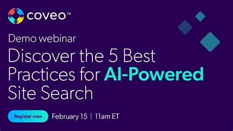 Best Practices For AI Powered Site Search Coveo