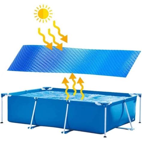Couverture De Piscine Solaire Pour Piscines Faciles À Installer O À