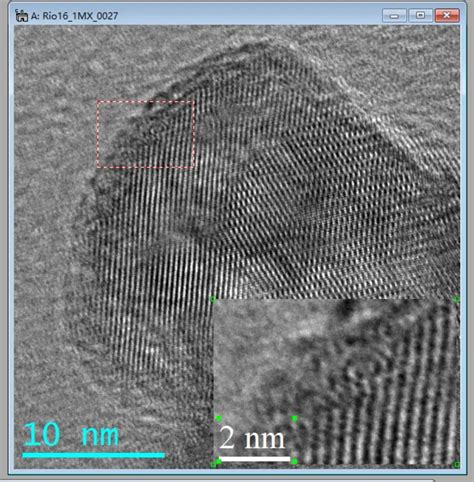 Digital Micrograph P2 编辑tem图像 哔哩哔哩