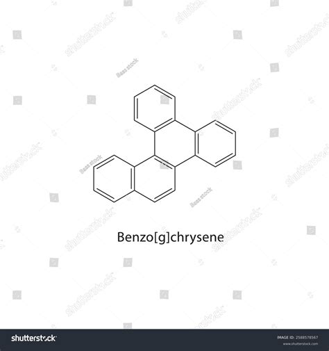 Benzogchrysene Skeletal Structurepolycyclic Aromatic Hydrocarbon