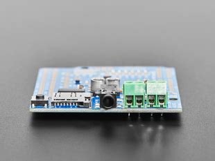 Adafruit Music Maker MP3 Shield For Arduino W 3W Stereo V1 0 ID