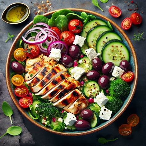 Keto Greek Chicken Bowl Unveiling The Nutritional Value And Health