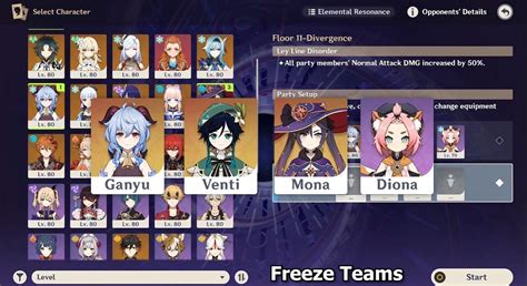 5 Best Team Comps For Ganyu In Genshin Impact