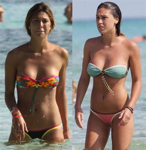 Cecilia E Belen Rodriguez Con Lo Stesso Costume A Chi Sta Meglio