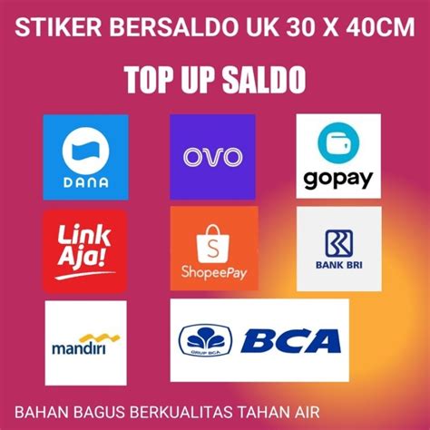 Jual Stiker Logo Shopee Indonesia