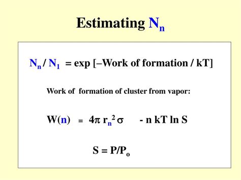 Ppt Computer Simulations Scaling And The Prediction Of Nucleation