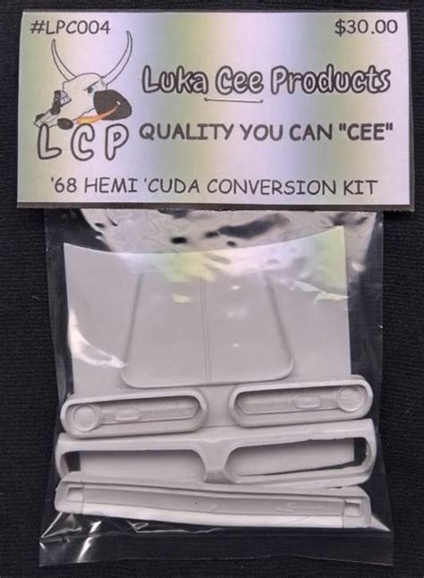 Luka Cee Lcp004 1968 Hemi Cuda Conversion Kit Fits The Amt 69 Barrac