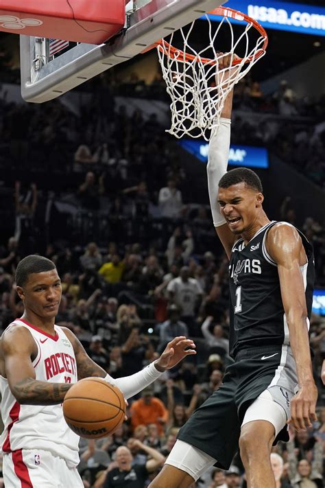 Victor Wembanyama Helps Rally Spurs Past Rockets In Overtime Reuters