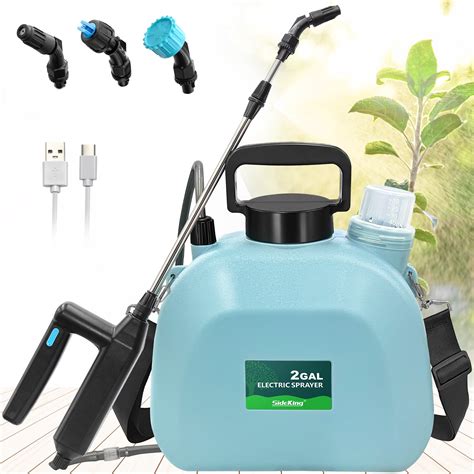2 Gallon8l Battery Operated Garden Sprayer Durable And Easy To Use