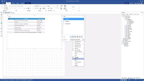 Winforms Dasboards Creating Dashboard With Table [shot On V2018] Youtube
