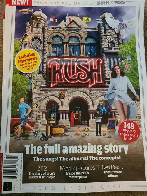 Rush Classic Rock Prog 1st Edition Archives Albums Rare Photos Story