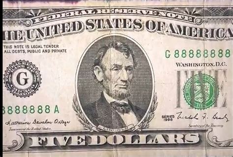 El Billete De 5 Dólares Que Podría Valer Miles De Dólares