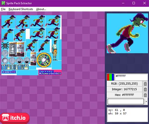 Sprite Pack Extractor By Jameso2