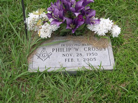 Philip Wayne Crosby 1950 2005 Find A Grave Memorial