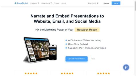 Dynamic Ai Presentations Narration And Embedding Free 30 Days Trial