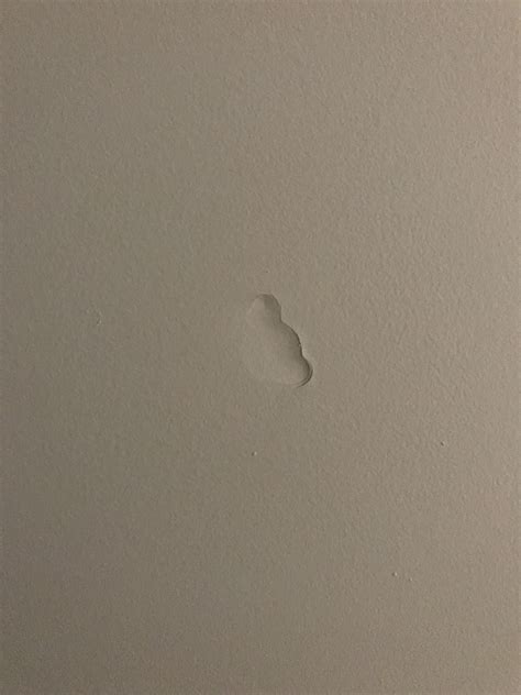 Suggestions For Fixing This Indenthole In Drywall Rfixit