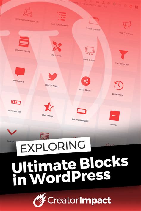 Exploring The ‘ultimate Blocks Plugin For Gutenberg