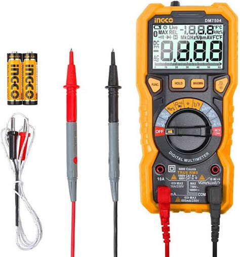 Ingco Dm 7504 Digital Auto Range Multimeter Santa Ecommerce