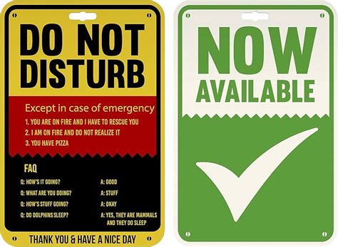 Do Not Disturb Working
