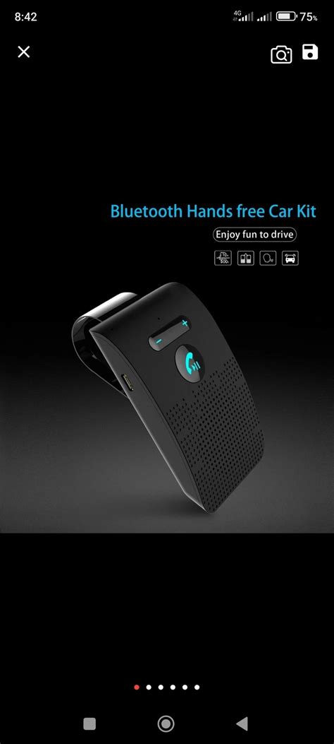 Авто-гарнитура Hands-free Bluetooth Характеристики и: 1000 KGS Другая ...