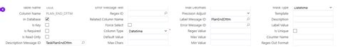 Override Default Planstartdttm And Planenddttm Fields In Task Table