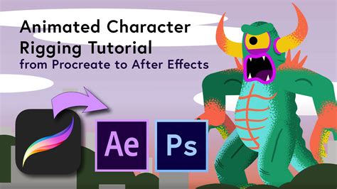 Lazers Lab Animated Character From Procreate To After Effects
