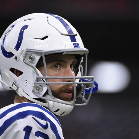 Colts Qb Andrew Luck Wont Participate In Minicamp Because Of Calf