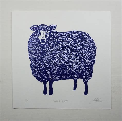 Wooly Sheep Jr Illustration