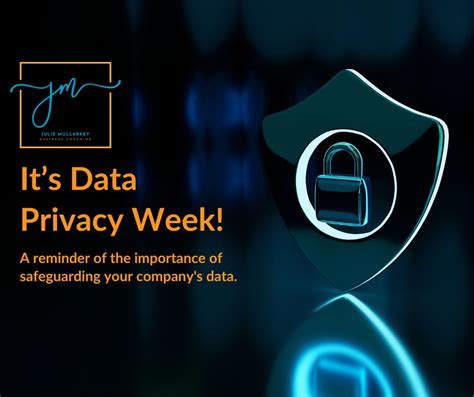 How To Protect Your Data During Data Privacy Week Julie Mullarkey Posted On The Topic Linkedin
