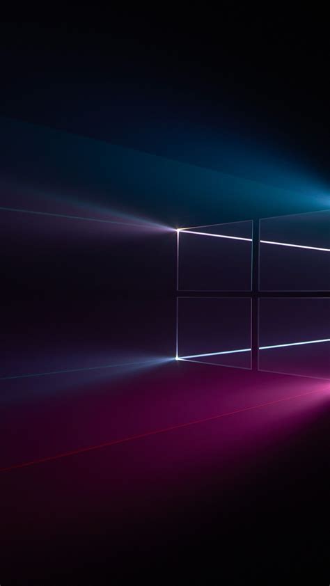 X Wallpaper Windows Logotipo De Windows Azul Rosa Oscuro Hd De Colores Rosa