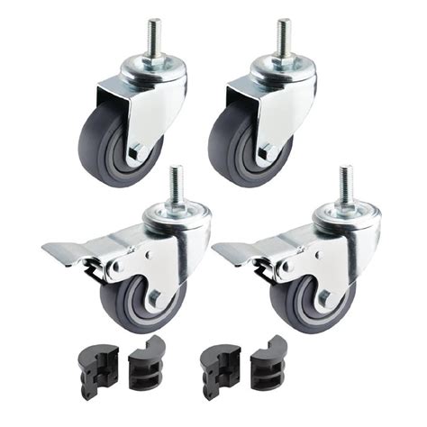 Roulettes Pour Tables Inox Vogue X 4 Plans De Travail Et Tables De