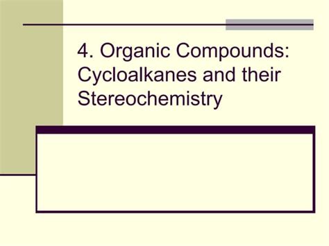 Stereochemistry 12 Ug Ppt