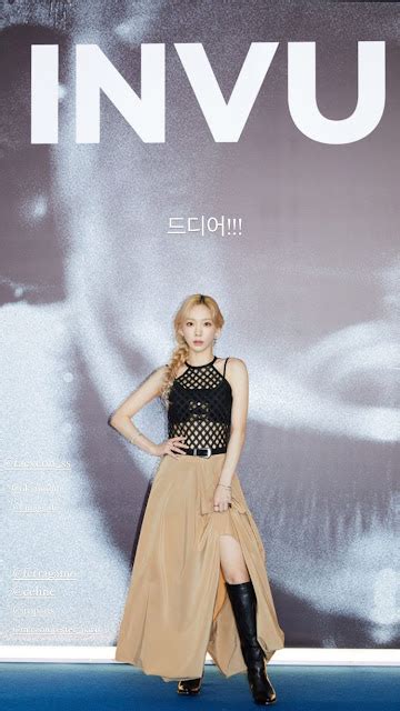 Taeyeons Invu Mv Behind The Scenes