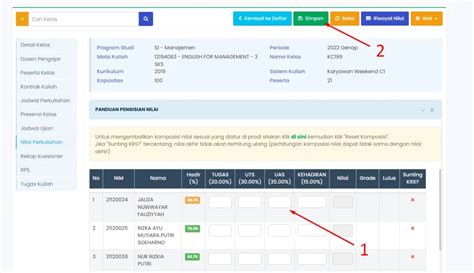 Cara Input Nilai Di SIAP Untuk Para Dosen Universitas Pertiwi