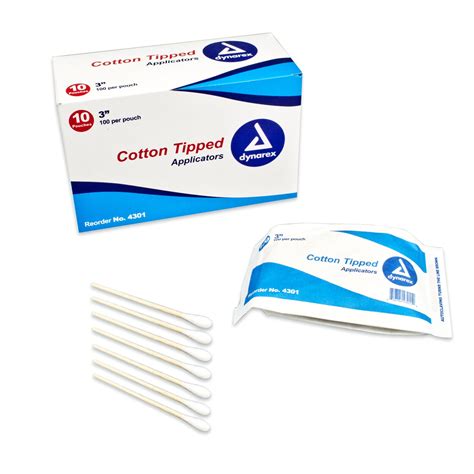 Medical Equipment And Supplies Applicators Cotton Tipped Wood
