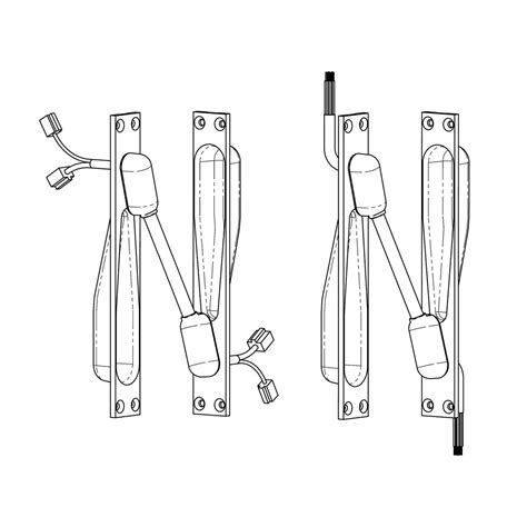 Securitron Cept 10 32d Concealed El Power Transfer 10 Wires Satin Stainless Steel