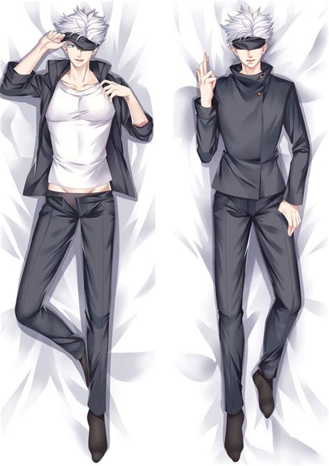 Dakimakura Anime Body Pillow Cover Waifu Love Hug Kussen Hoes Satoru