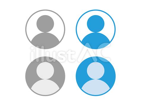 Sns 初期設定 アイコン デフォルトイラスト No 22477321｜無料イラスト・フリー素材なら「イラストac」