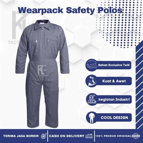 Jual Wearpack Coverall Safety Baju Bengkelseragam Proyekseragam