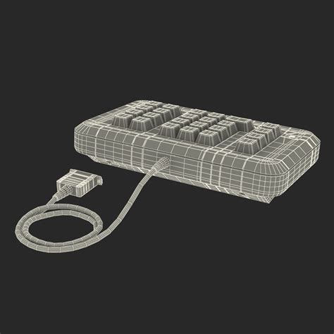 apple iie numeric keypad 3d 모델 3d 모델 19 3ds c4d ma obj max free3d