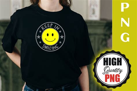 Free Smile Face T Shirt Design Graphic By Blue Hat Graphics