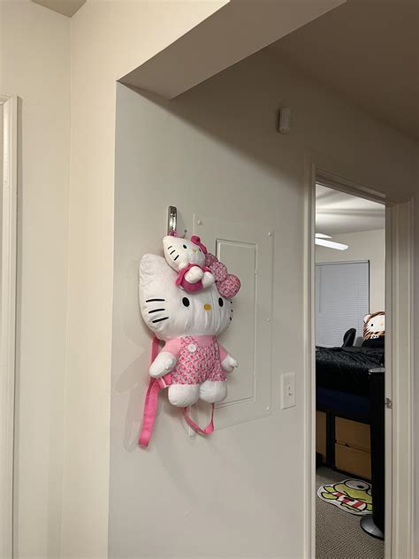 Hello Kitty Plush Backpack And Plush Coin Purse Theyre So Cute