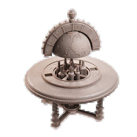 Globe Bar 3d Print Model Download Free
