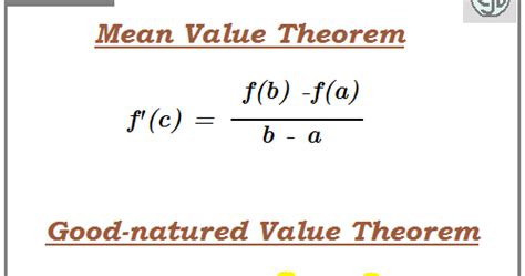 X Why Mean Value Theorem