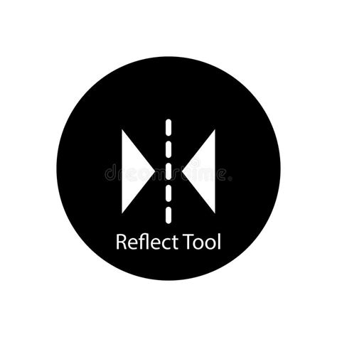 Reflect Tool Icon Vector Stock Vector Illustration Of Graphic 287719462