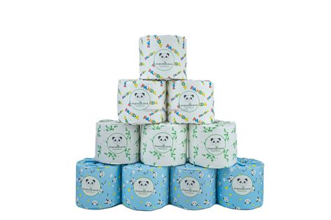 Customized Cheap Embossed Virgin Wood Pulp 12 16 24 48 Rolls Packs Core