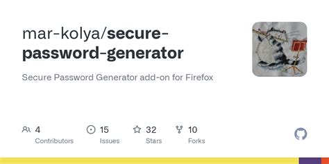 Github Mar Kolyasecure Password Generator Secure Password Generator