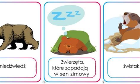 Zima Plansze Dydaktyczne Do Przedszkola I Klas PDF Do Druku