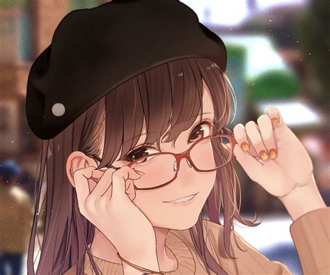 26 Images Cute Anime Girl With Glasses