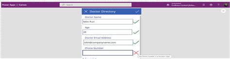 How To Validate Data Using Powerapps Evolvous